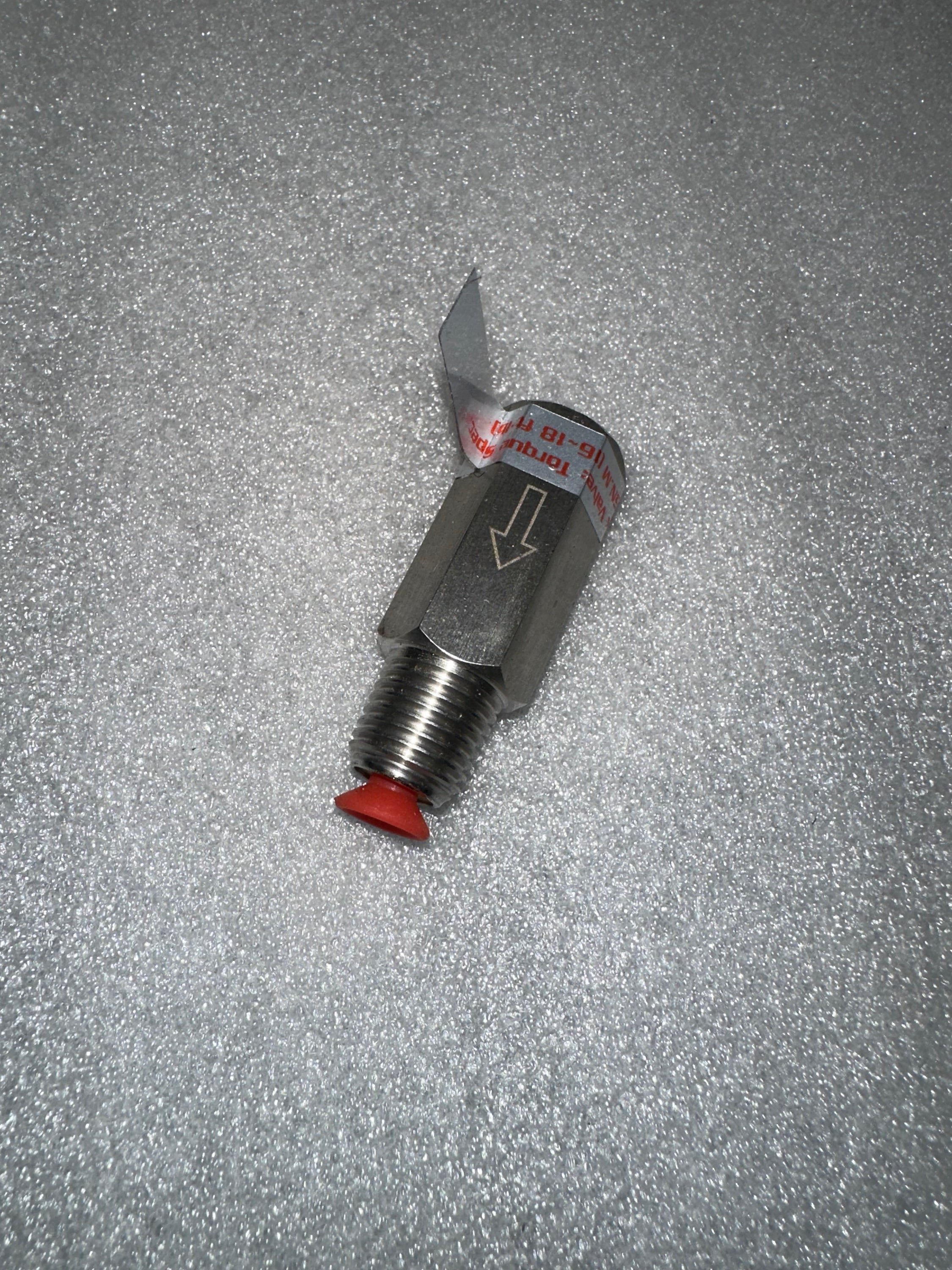 Viair 1/4 FNPT to 1/4 MNPT Chrome compressor check valve 92831 ...