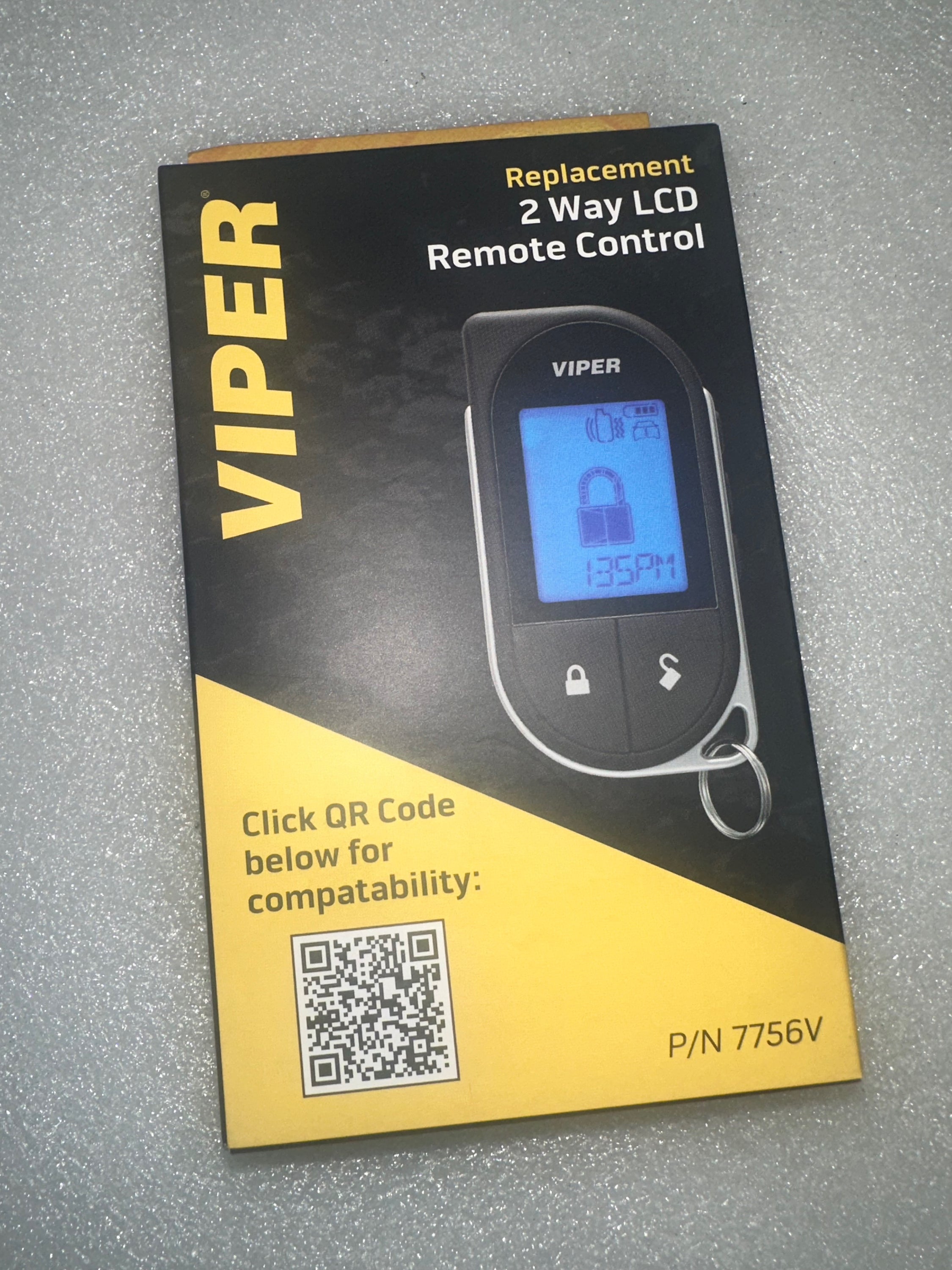 Viper 7756V 2 way lcd replacement remote | Revision Audio Online