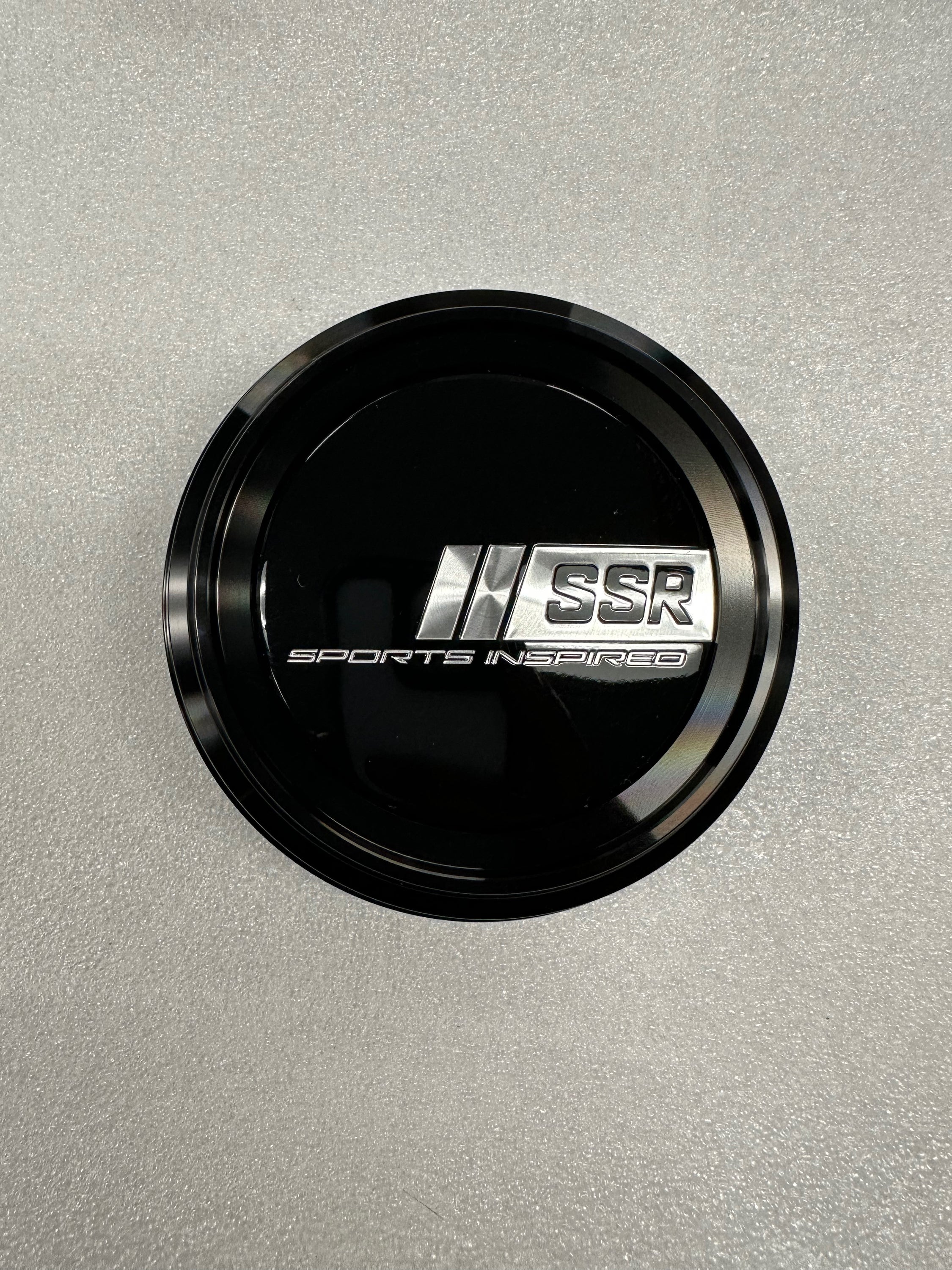 SSR WHEELS BLACK B TYPE SUPER LOW CENTER CAP SET OF 4 | Revision Audio ...
