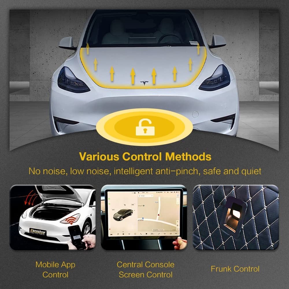 Hansshow Tesla Y 2019 -2022 up electric frunk kit | Revision Audio Online